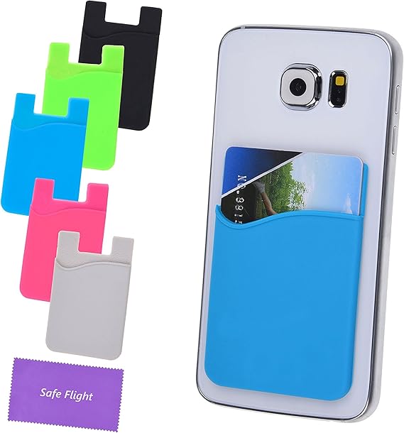Amazon.com: Credit Card / ID Card Holder - Attach to any Phone - Carry ...