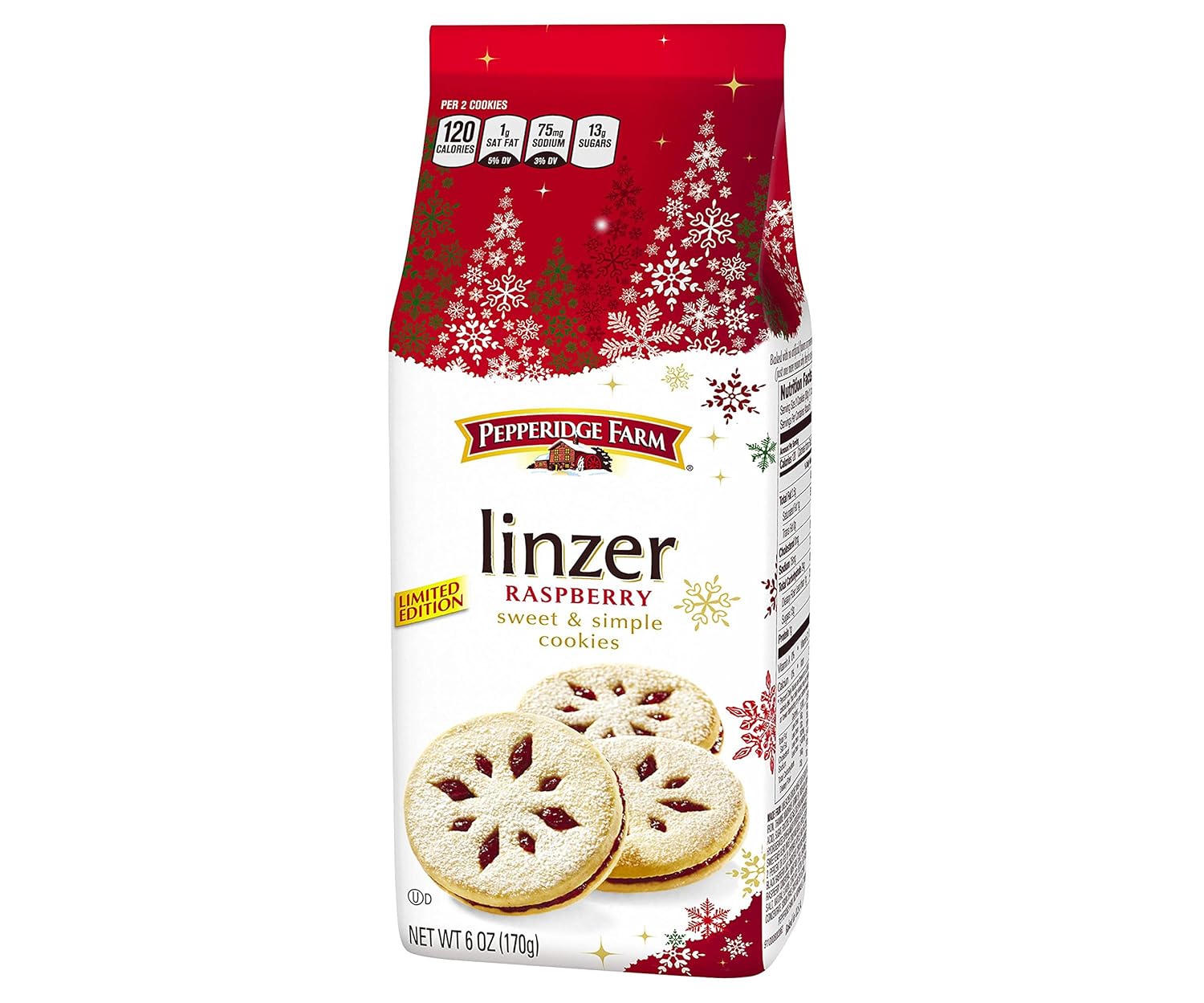 Amazon.com : Pepperidge Farms Milano Holiday Limited Edition Cookie ...