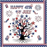Amazon.com: Whaline 95Pcs Patriotic Classroom Bulletin Board Decoration ...