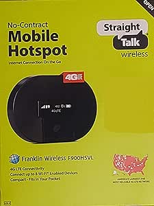 Amazon.com: Straight Talk - Franklin Mobile 4G LTE - Hotspot: Electronics