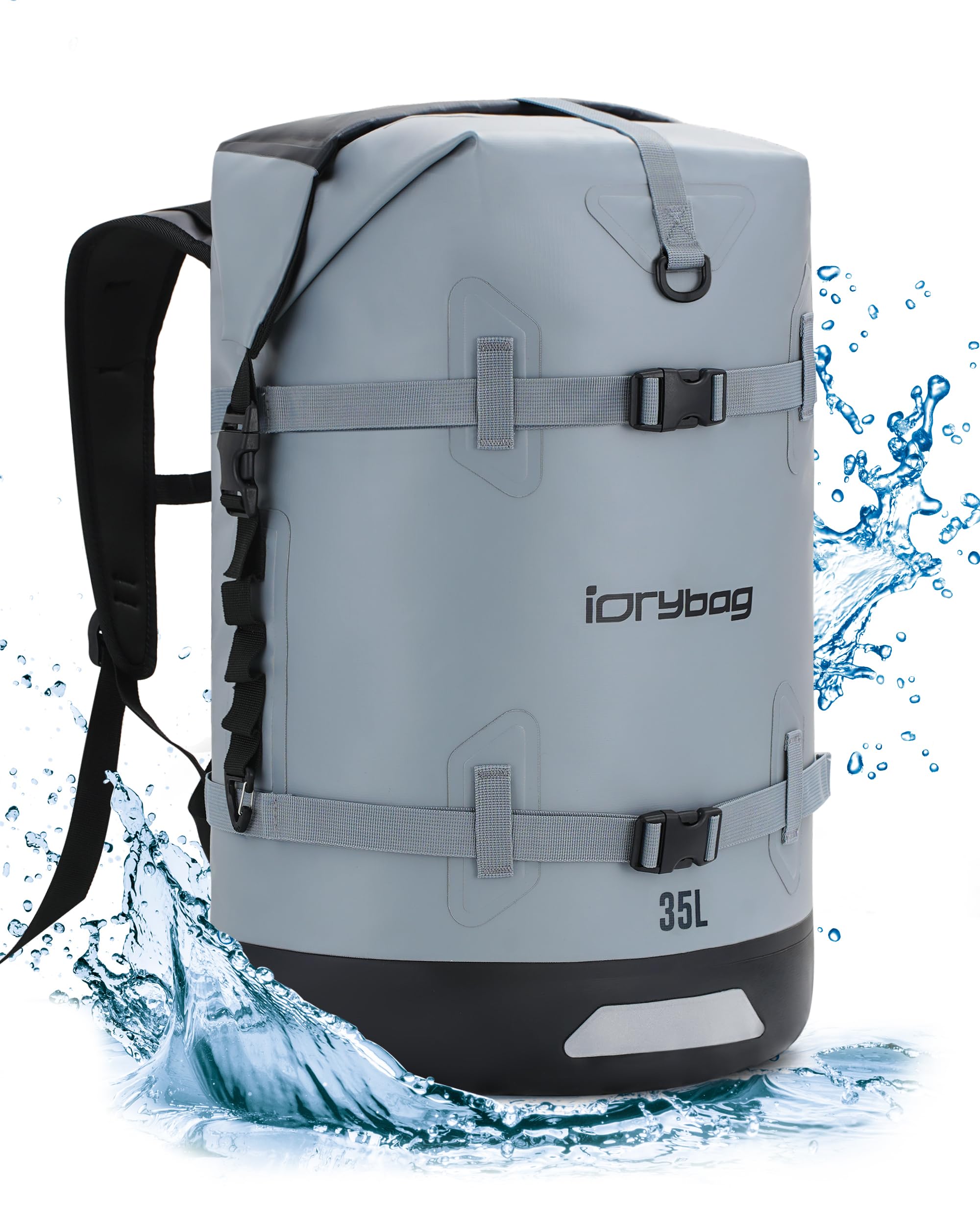 IDRYBAG Dry Bags Waterproof Backpack for Travel Dry Bags for Kayaking ...