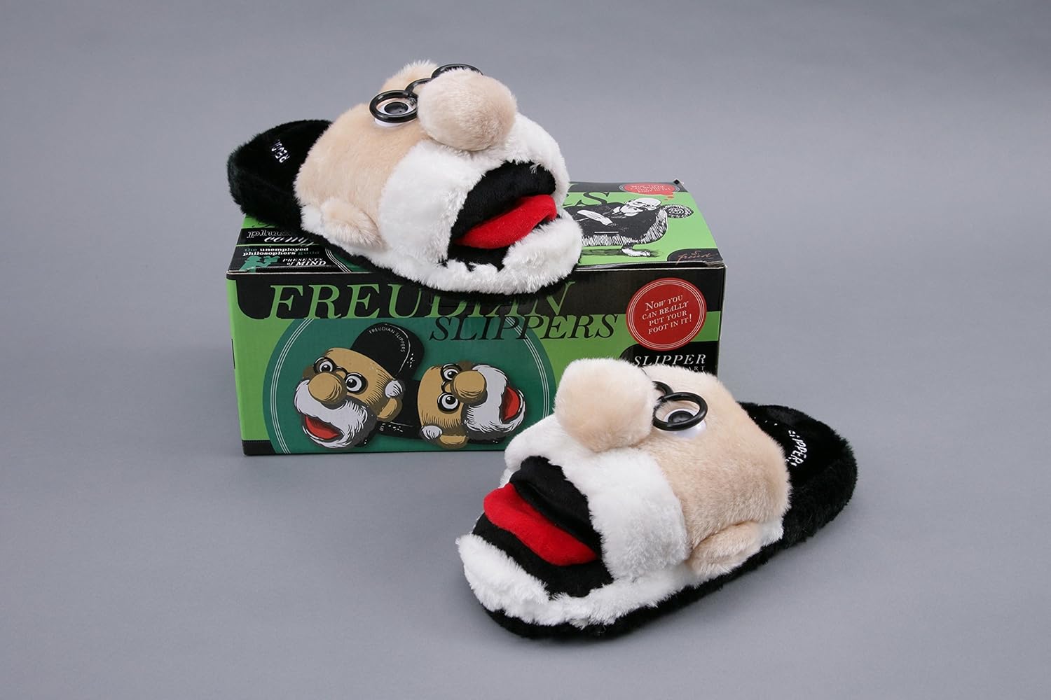 Freudian Slippers Sigmund Freud Novelty Psychology Slip On Shoes Funny ...