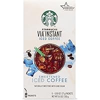 Amazon.com : Starbucks VIA Instant Coffee Medium Roast Packets ...