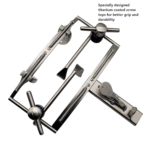 Dingman Mouth Gag with 3 Tongue Blades Cheek Retractor Mouth Opener ...