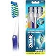 Amazon.com: Oral-B CrossAction Max Clean Manual Toothbrush, Soft, 4 ...