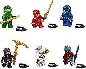 Amazon.com: LEGO Ninjago Legacy Minifigure Combo Pack - Lloyd, Jay, Kai ...