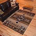 Amazon.com: Rustic Lodge, Southwestern 2x3 Area Rug, 26"x39" Multi 7611 ...