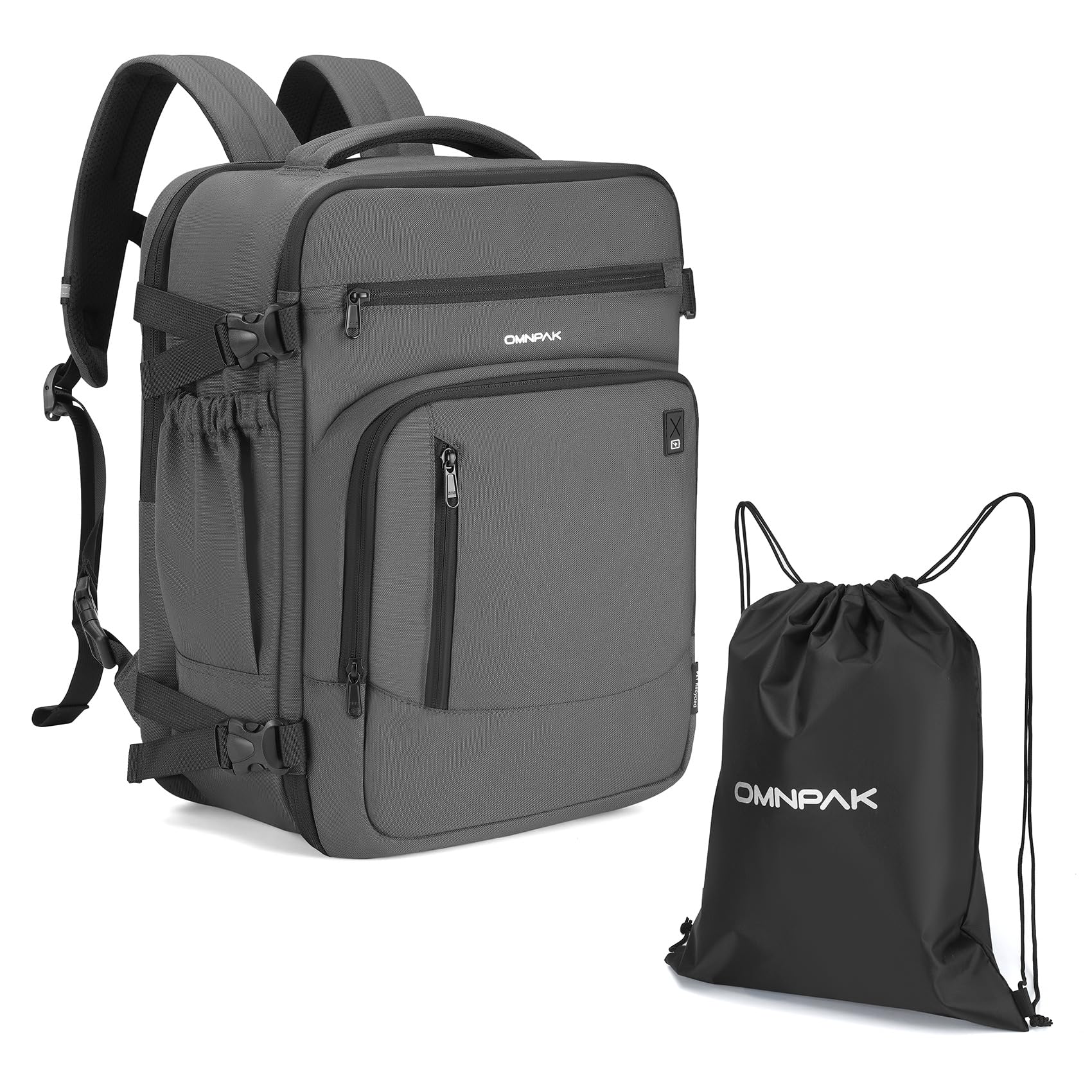 Omnpak Travel Backpack 18x14x8, Spirit Airlines Personal Item Bag with ...