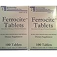 Amazon.com: [2 Pack] Ferrocite® Tablets 100 Ct. *Compare to Hemocyte ...