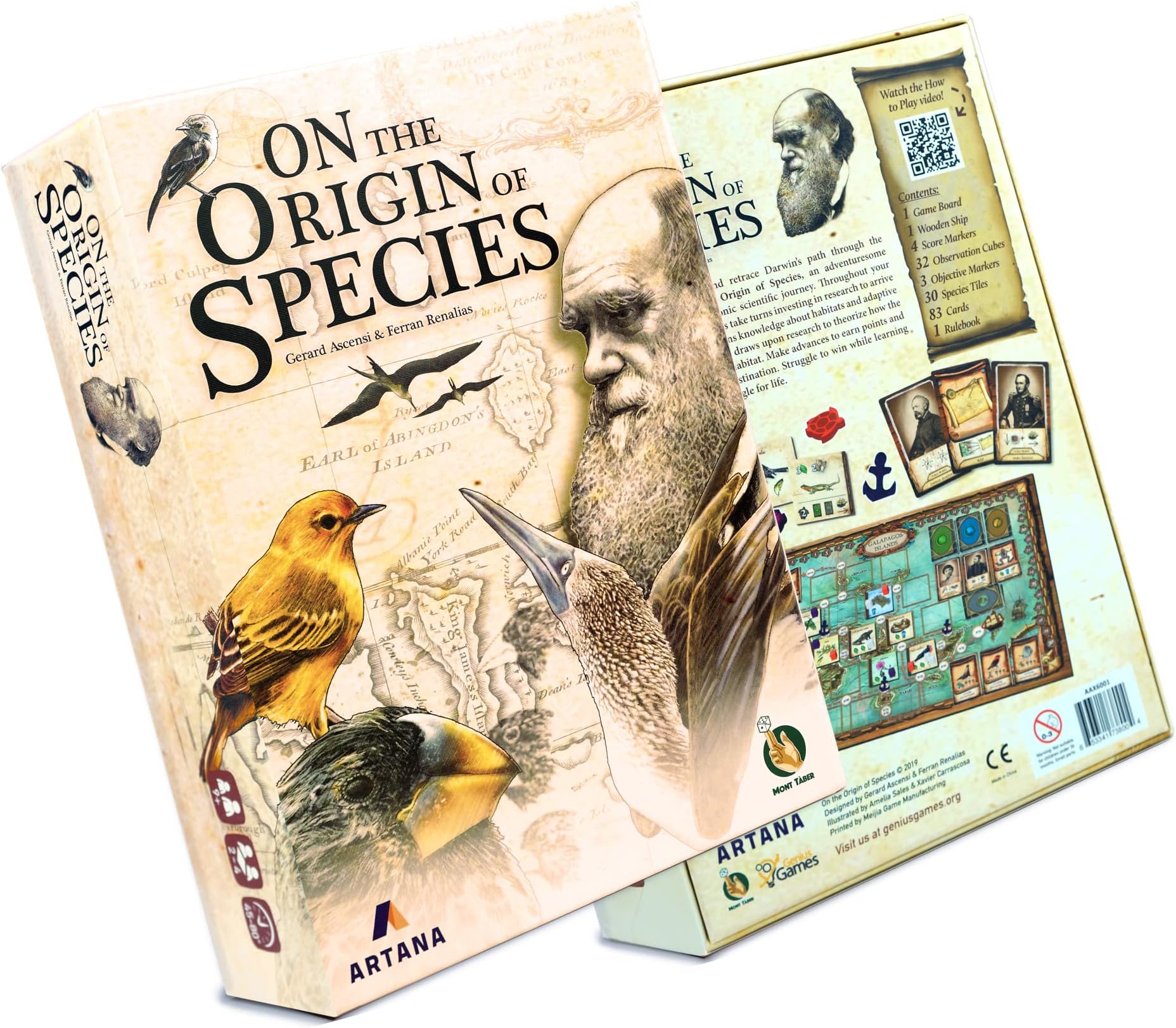 On The Origin of Species | An Evolutionary Research Board Game by ...