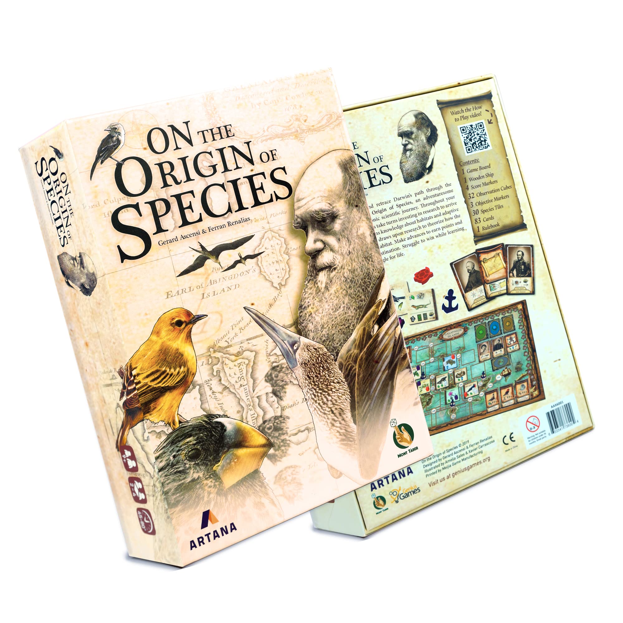 Mua On The Origin of Species | An Evolutionary Research Board Game by ...