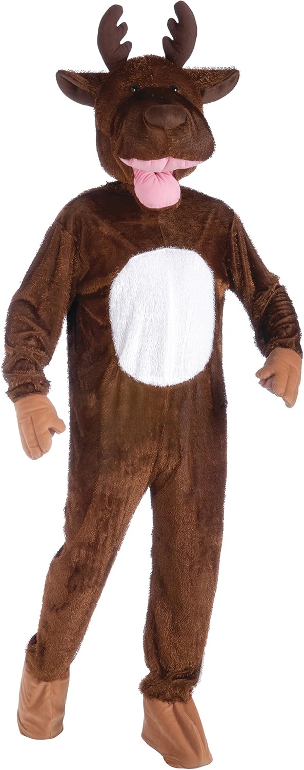 Men's Moose Mascot Costume: Amazon.co.uk: Toys & Games