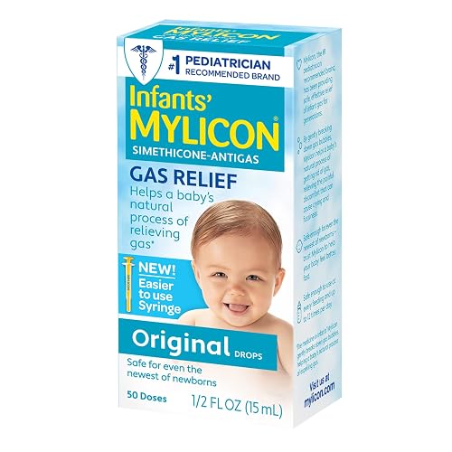 Mylicon Gas Relief Drops for Infants and Babies, Original Formula, 0.5 ...