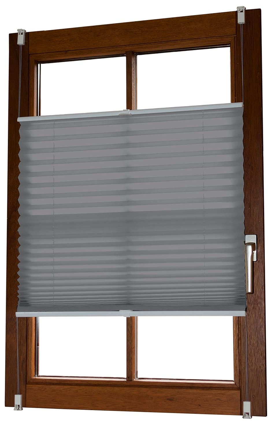 Thermo Plissee 60x130cm Rolladen Klemmfix Faltrollo Rollo Ohne Bohren Jalousie Fertigplissee 
