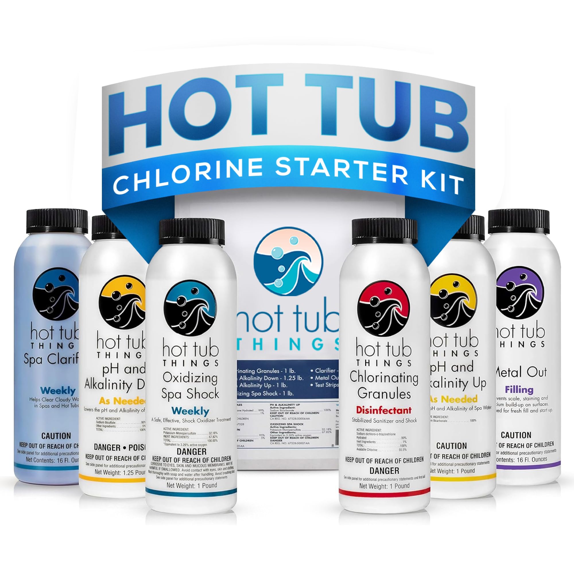 Mua Hot Tub Things Chlorine Starter Kit - Spa Maintenance, Eliminate ...