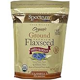 Amazon.com : Spectrum Essentials Organic Ground Premium Flaxseed, 24 oz ...