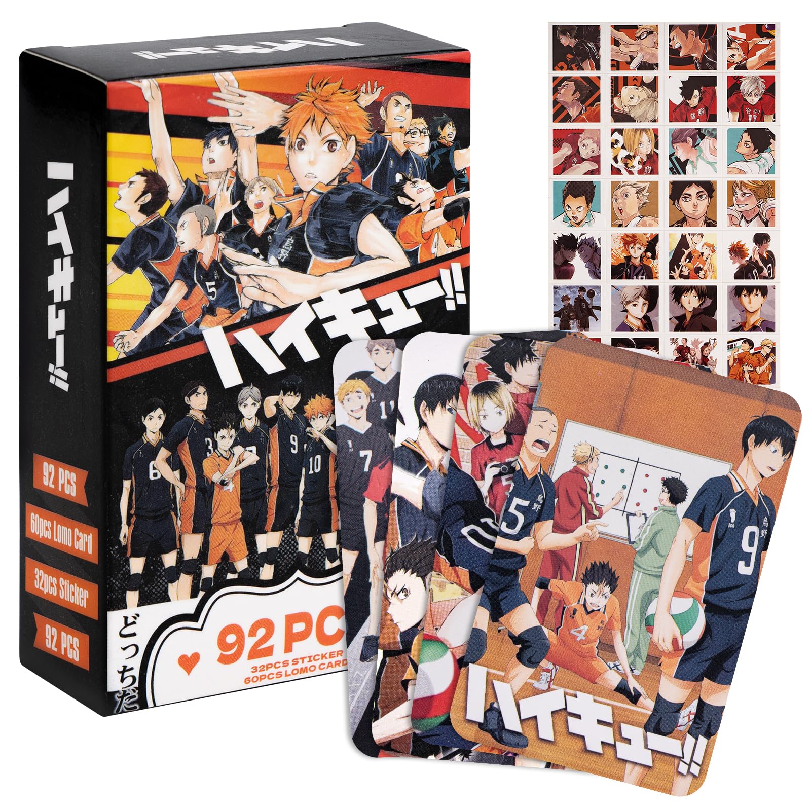 Mua Haikyu Trading Card LOMO Card Set of 92 Pieces Around Shoyo Hinata ...