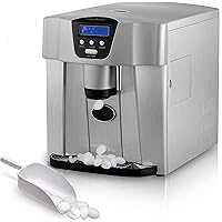 Amazon.com: Countertop Ice Maker Water Dispenser - 1.8 Liter Kitchen ...