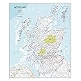 National Geographic Scotland Wall Map - Classic (30 x 36 in) (National ...