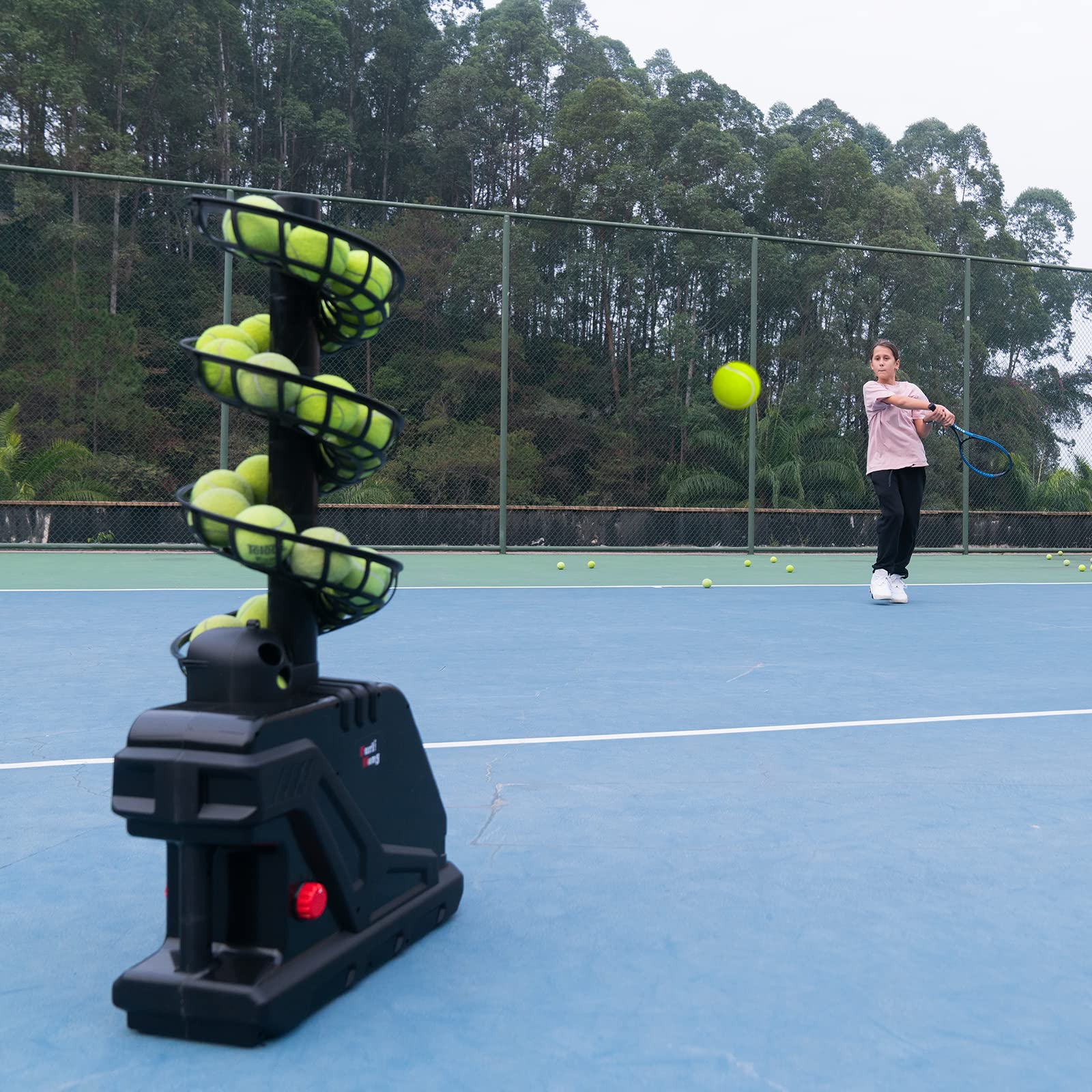 Mua 3809BH Tennis Ball Machine, Max 30 MPH, Adjustable Launching Angle ...