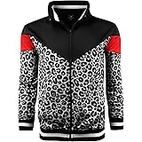 SCREENSHOT Mens Urban Hip Hop Premium Track Jacket - Slim Fit Side ...