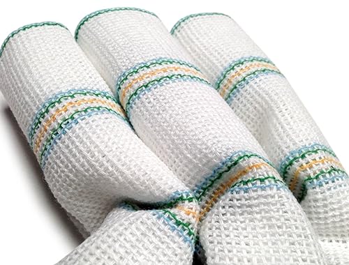 Jumbo 100% Cotton Dish Cloths Size 20" x 16" (10): Amazon.co.uk ...