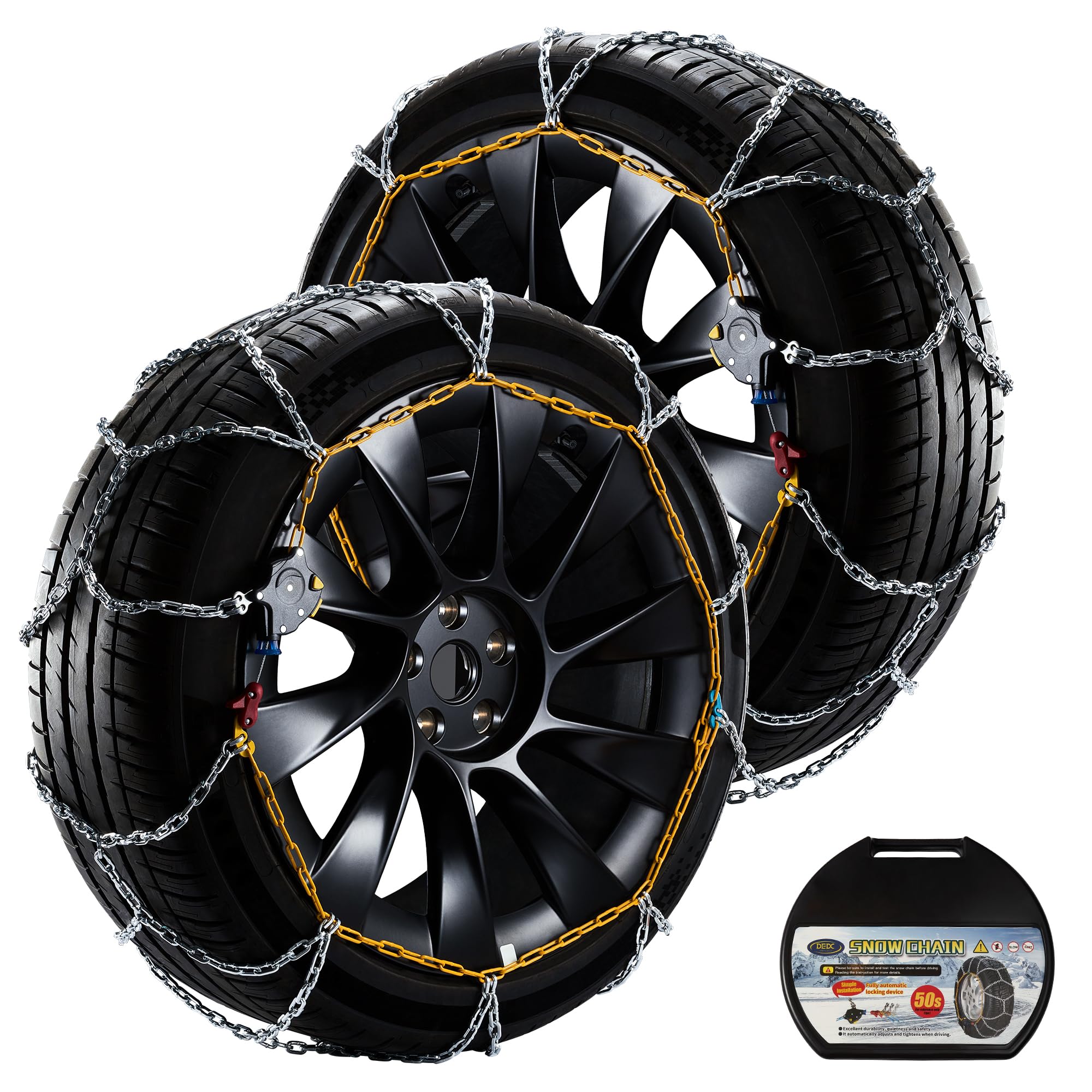 Mua DEDC Snow Chains for Car, Snow Tire Chains for SUVs and Trucks ...