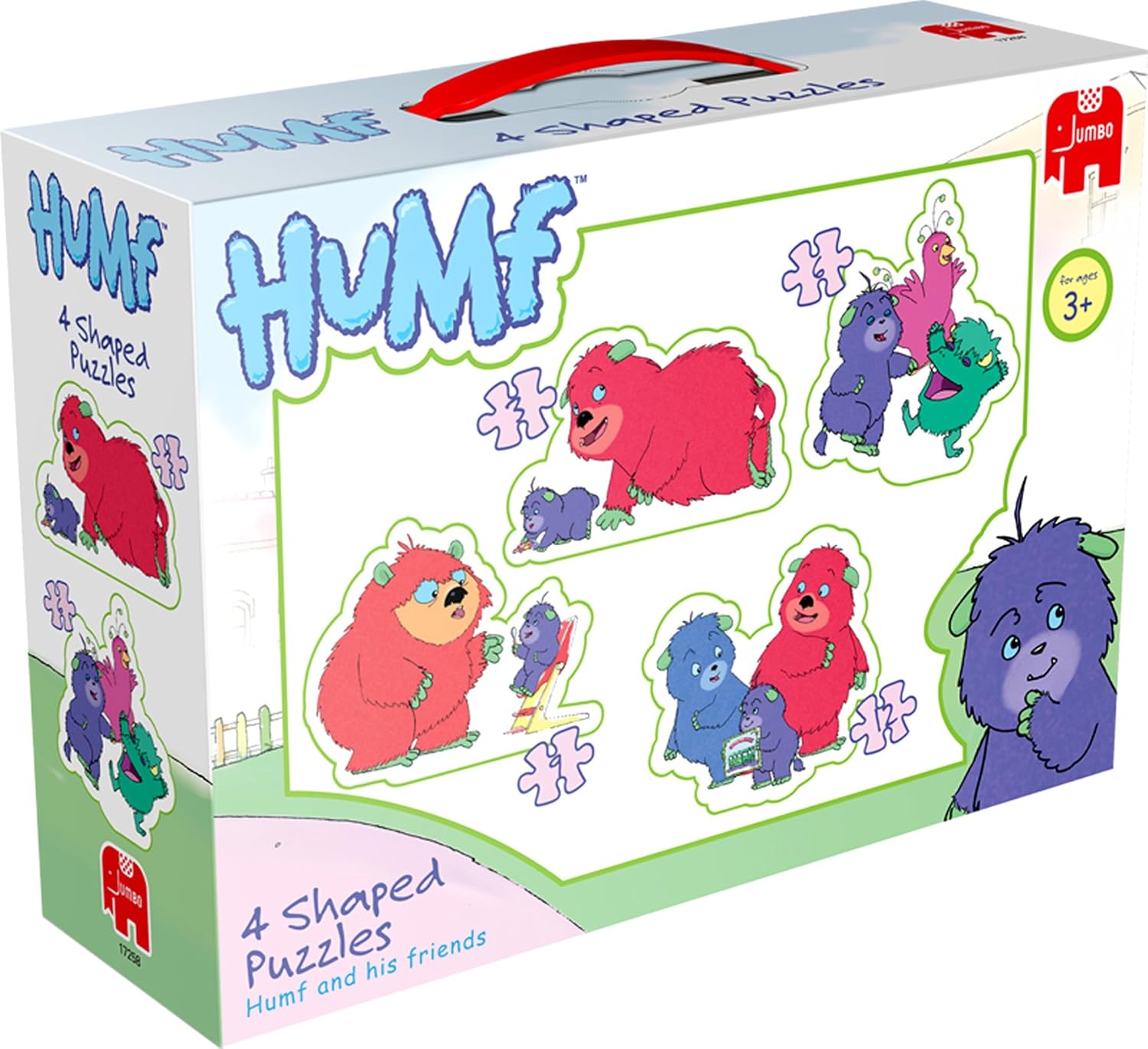 Humf 4-in-1 Shaped Jigsaw Puzzles: Amazon.co.uk: Toys & Games