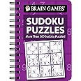 Amazon.com: Brain Games - To Go - Sudoku Puzzles: More Than 200 Sudoku Puzzles! (Purple ...
