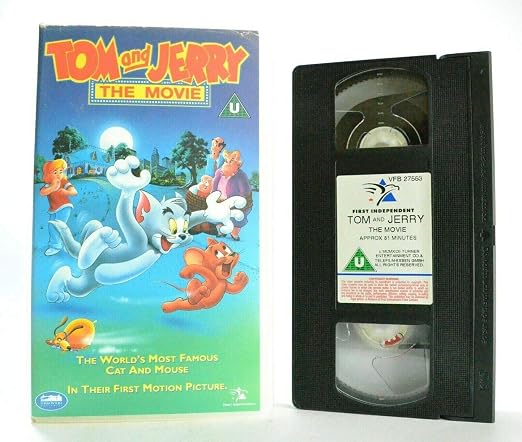 Tom & Jerry - The Movie [VHS]: Tom & Jerry: Amazon.co.uk: Video