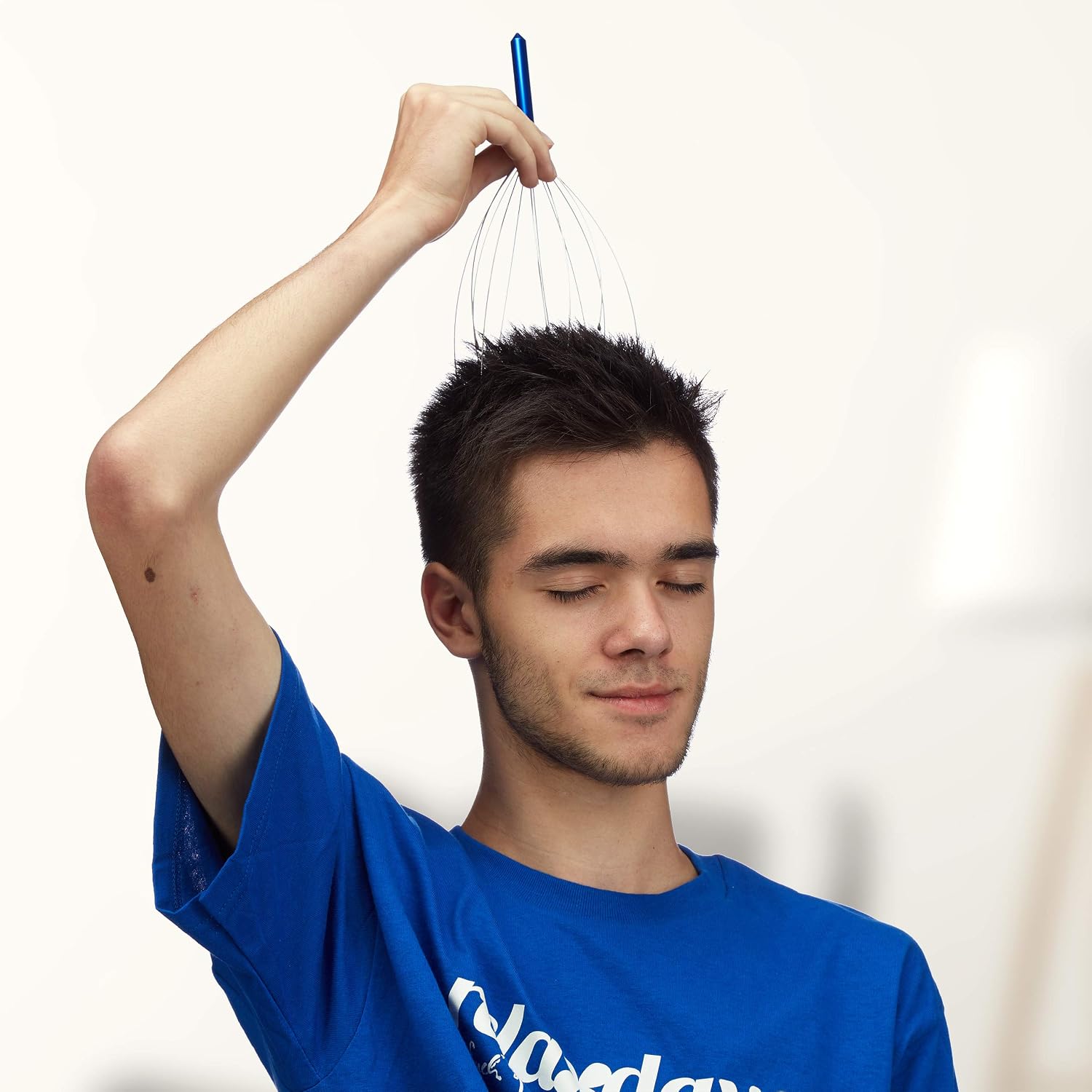 Head Massager, 12 Prongs with Safety-Tips, Scalp Massager for Manual ...
