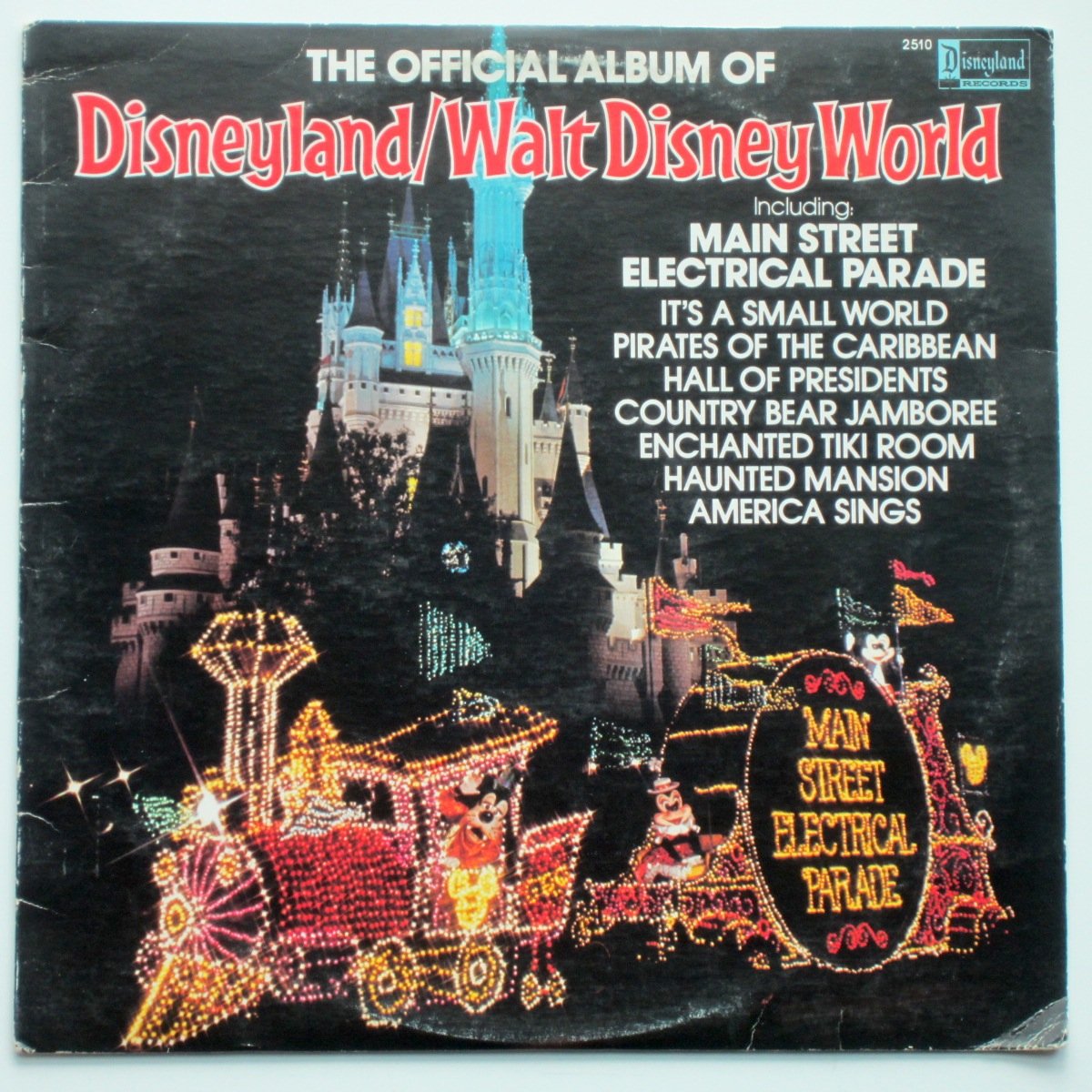 Various Artists - The Official Album of Disneyland / Walt Disney World ...