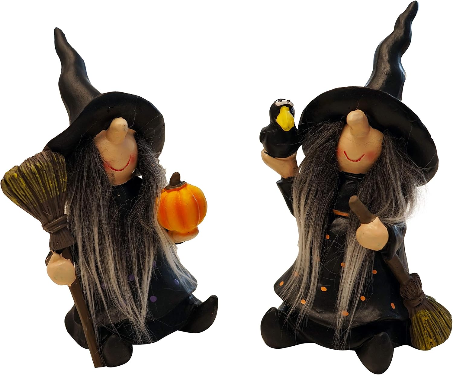 khevga Herbst Dekoration Halloween Deko Hexe gruselig im 2er Set ...