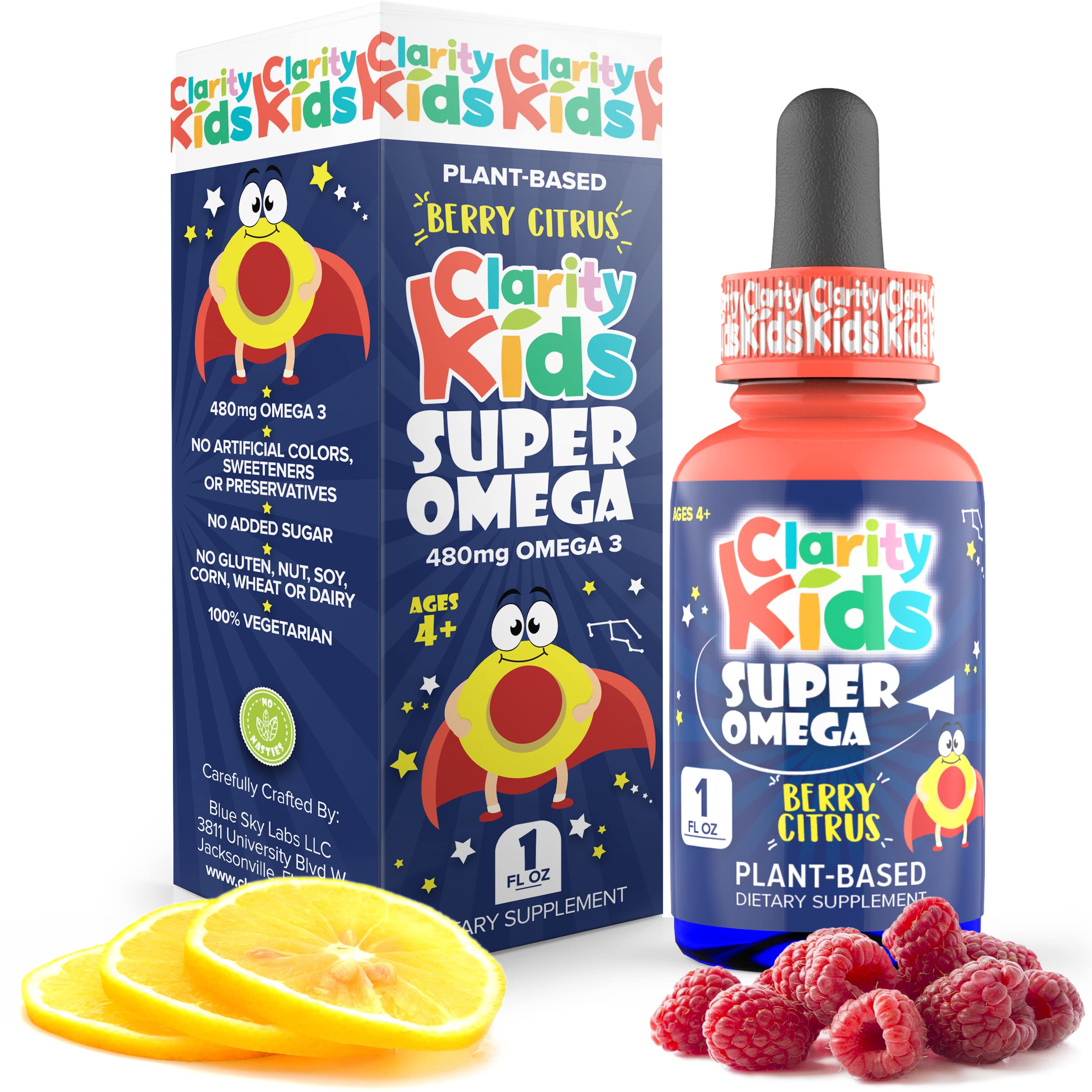 Mua Clarity Kids Super Omega with DHA + EPA Omega 3 for Better Focus ...