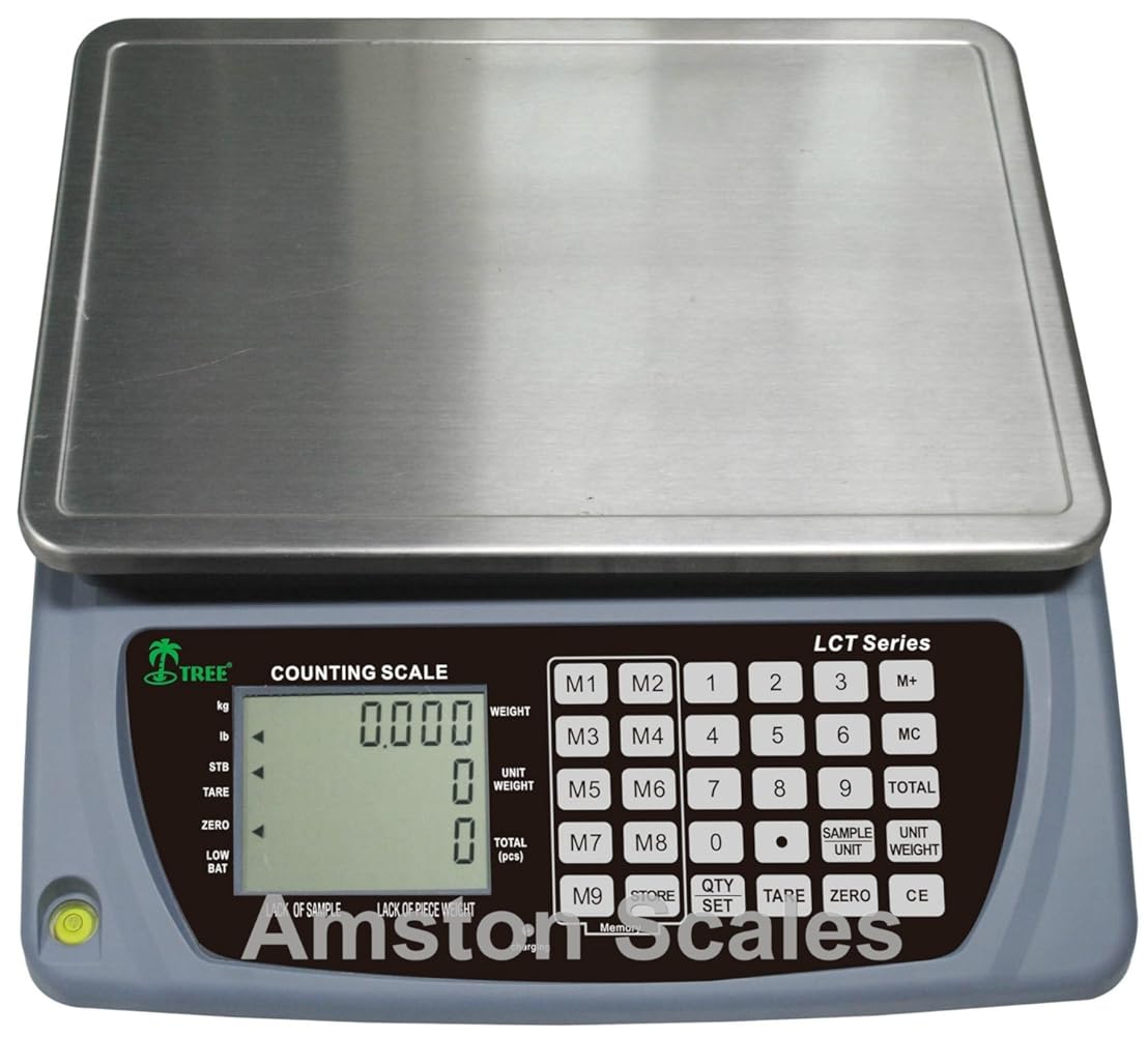 6.6 LB x 0.0002 LB / 3 KG x 0.1 Gram Large (13 x 9 Inch Tray) Counting ...