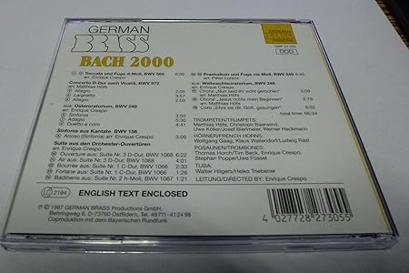 - Bach 2000 - Amazon.com Music