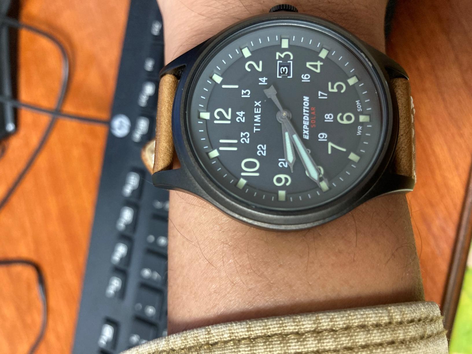 $17/mo - Finance Timex Men's Expedition Scout Solar-Powered 40mm Watch ...