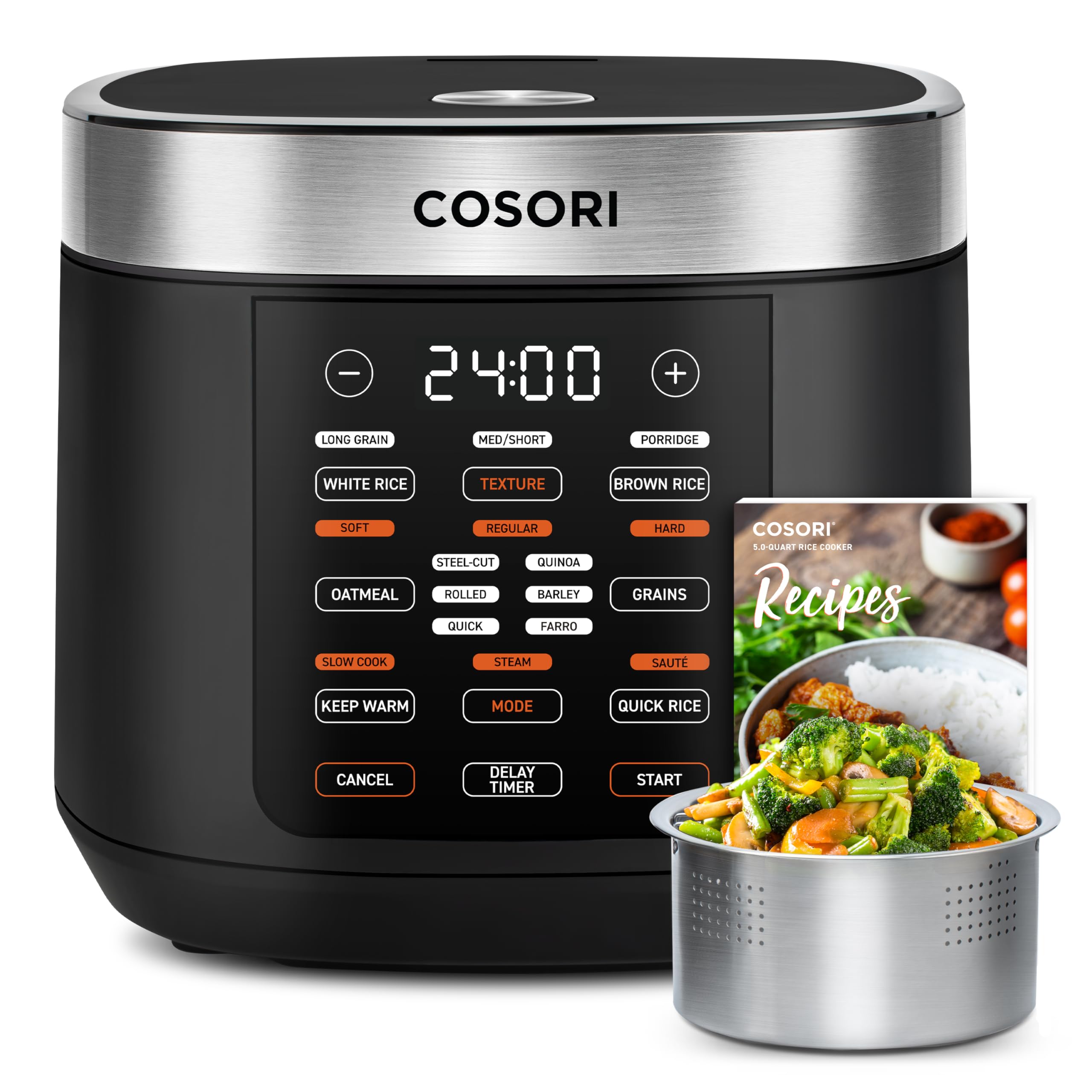 Mua COSORI Rice Cooker 10 Cup, 24h Keep Warm, 18 Functions Fuzzy Logic ...