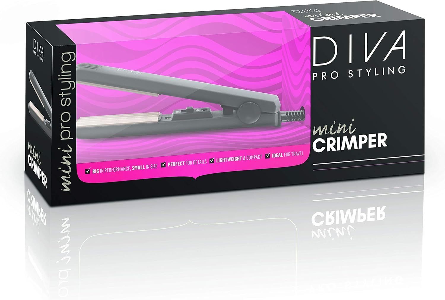 Diva Pro Styling Mini Crimper with Ceramic Plates – BigaMart