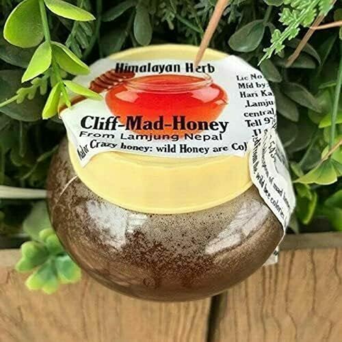Fresh Wild Himalayan Cliff Honey Mad Honey Hunting Red Honey (200 Gram ...