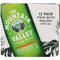 Amazon.com: Mountain Valley Water Spring Water 12Pk, 16.9 FZ : Grocery ...