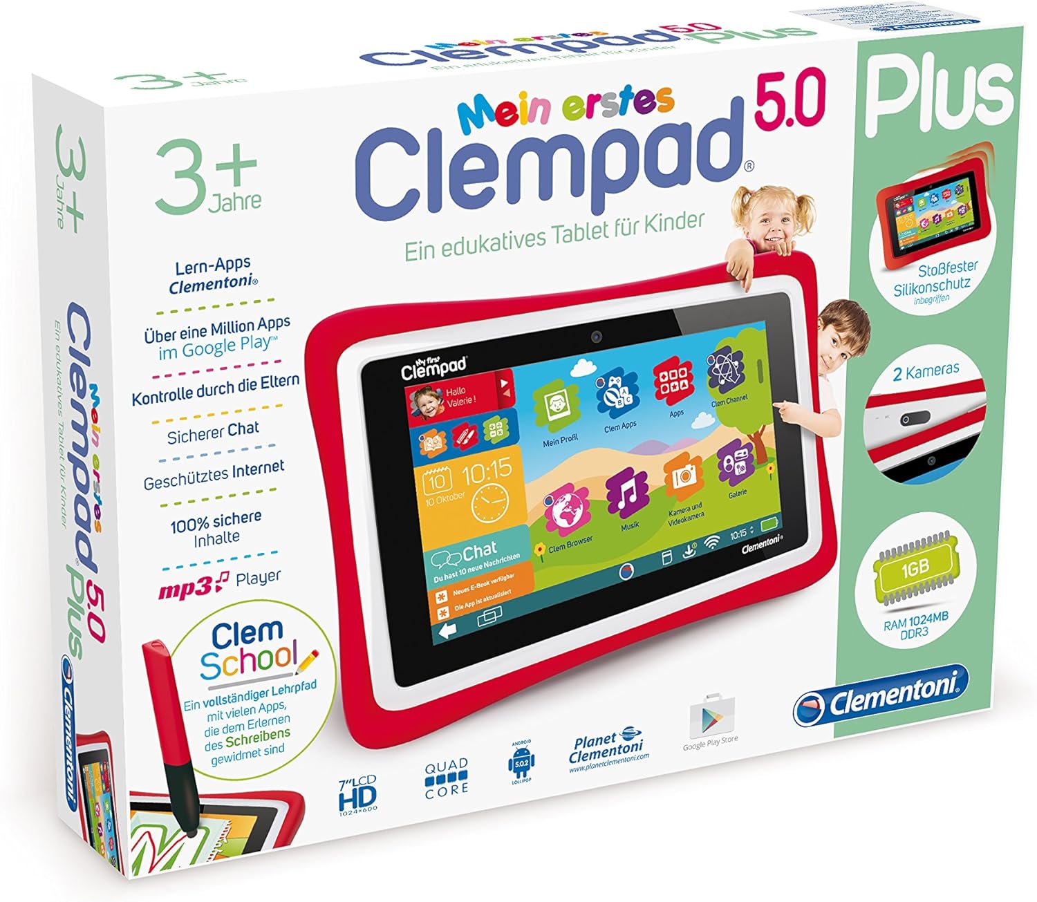 Clementoni 69481.5 - Clempad, Tablet per bambini dai 3 anni in su ...