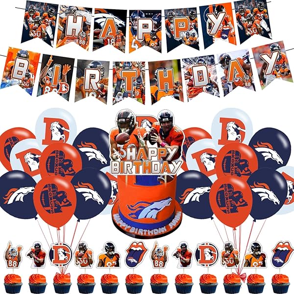 Feliz Cumpleaños Broncos Tema