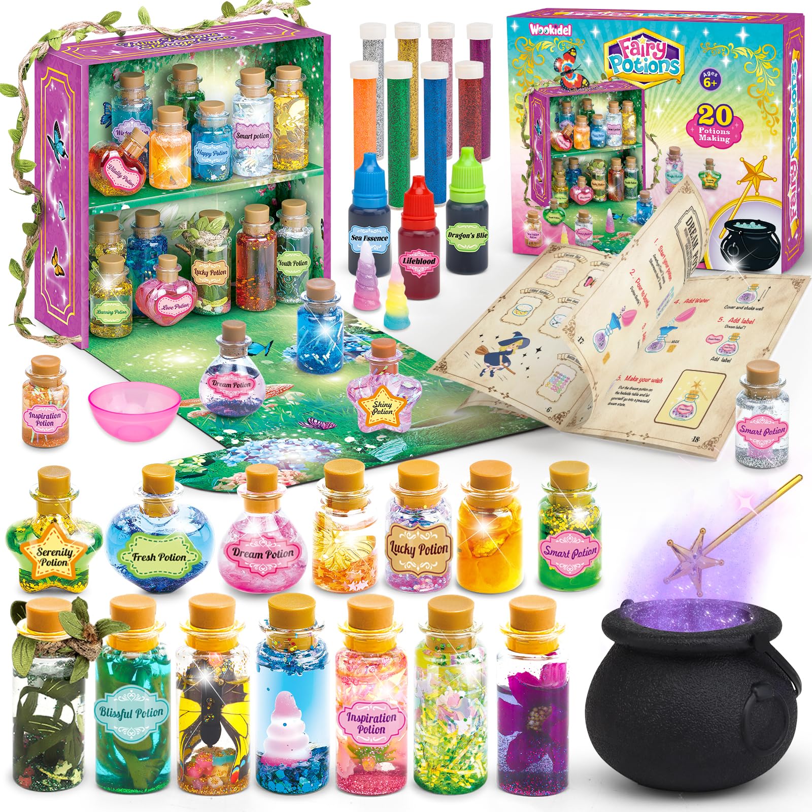 Mua Fairy Magic Potions Craft Kit for Kids with 20PCS Magic Potion ...