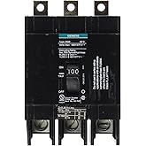 SIEMENS BQD350 50-Amp Three Pole 480Y/277V AC 14KAIC Bolt in Breaker ...