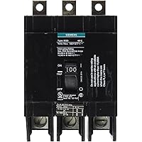 SIEMENS BQD350 50-Amp Three Pole 480Y/277V AC 14KAIC Bolt in Breaker ...