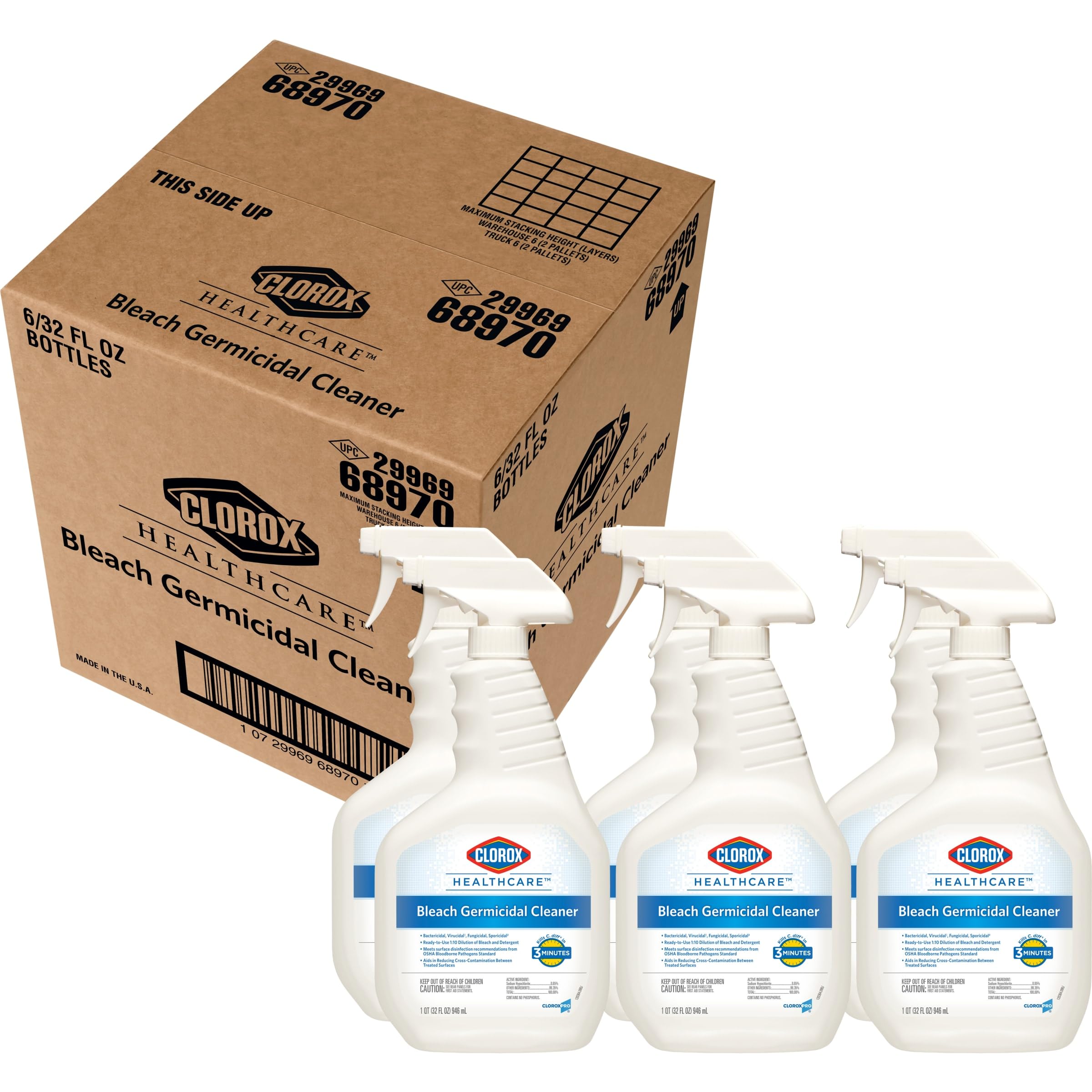 Mua Clorox Healthcare Bleach Germicidal Cleaner Spray, 32 Fluid Ounces ...