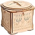 Amazon.com: ESC WELT Wooden Secret Lock Box - Creative for Money, Vouchers, Gift Cards - 3D ...
