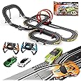 Amazon.com: Slot Car Race Track Set Electric Powered Super Loop ...
