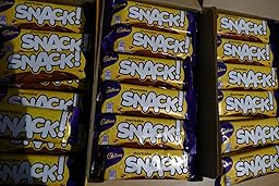 Cadbury Snack Chocolate Covered Shortcake Biscuit 43 g (Pack of 36 ...